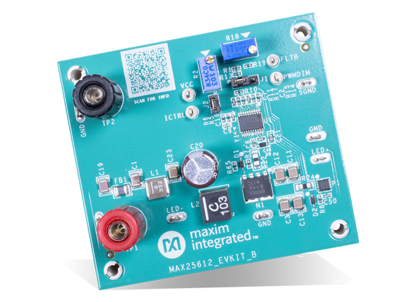 MAX25612EVKIT Controller Evaluation Kit - Analog Devices / Maxim ...