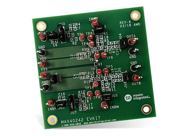 MAX40242EVKIT Operational Amplifier Evaluation Kit - Analog Devices ...