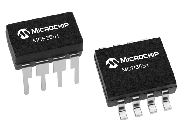 MCP3551 Analog-to-Digital Converters - Microchip Technology | Mouser