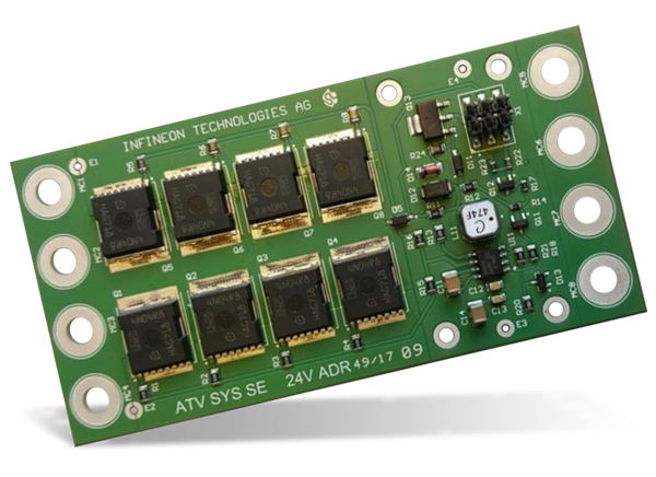 24V ADR Switch Demonstrator - Infineon Technologies | Mouser