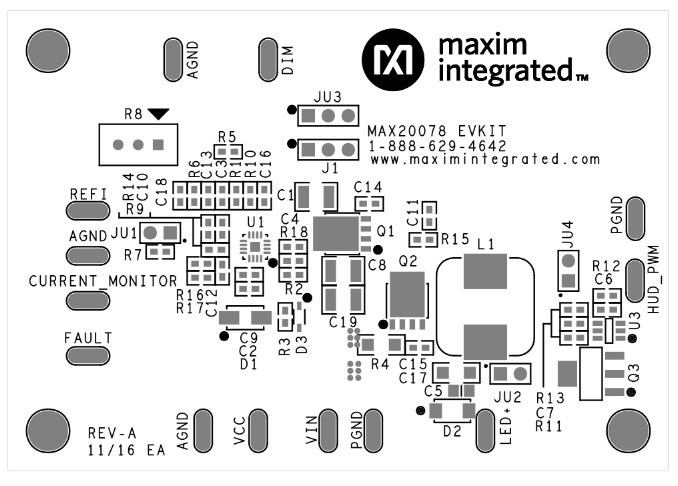 MAX20078 Evaluation Kit - Analog Devices / Maxim Integrated | Mouser