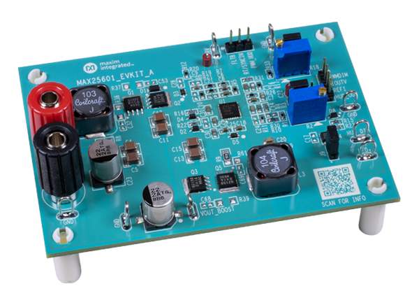 MAX25601EVKIT Controller Evaluation Kit - Analog Devices / Maxim Integrated | Mouser