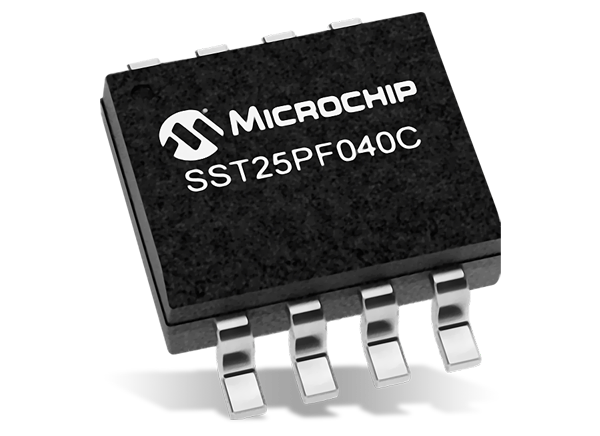 SST25PF040C 4Mbit 2.3-3.6V SPI Serial Flash - Microchip Technology | Mouser