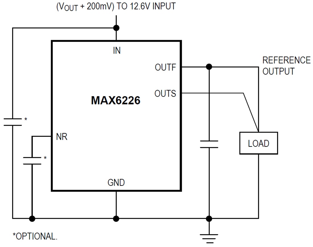 MAX6226 Voltage Reference - Analog Devices / Maxim Integrated | Mouser