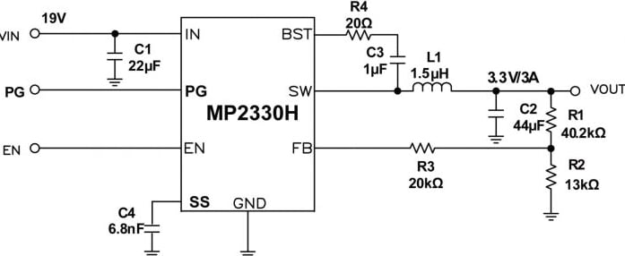MP2330x Synchronous Buck Converters - MPS | Mouser