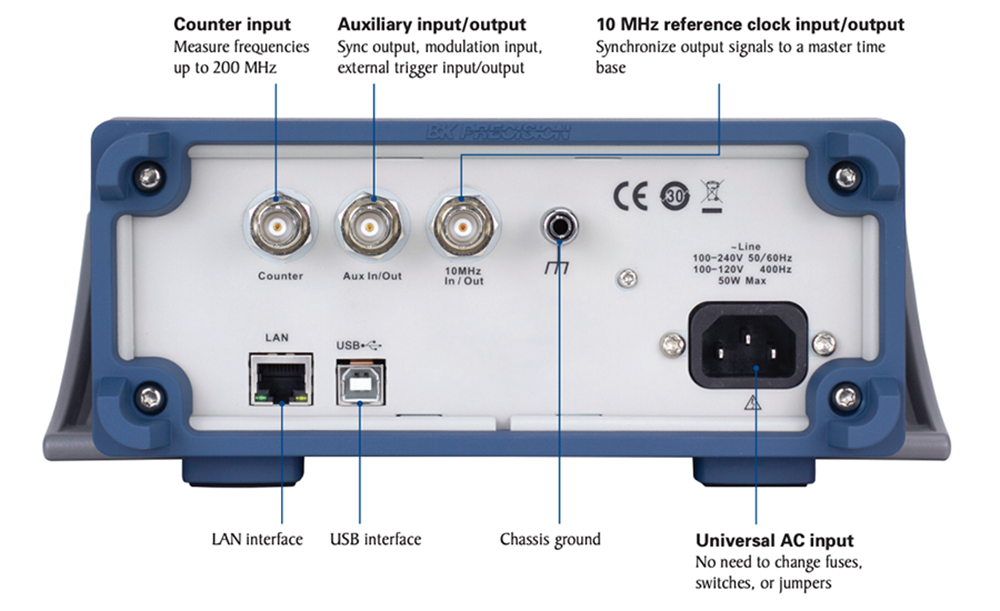 4060B Function/Arbitrary Waveform Generators - B&K | Mouser