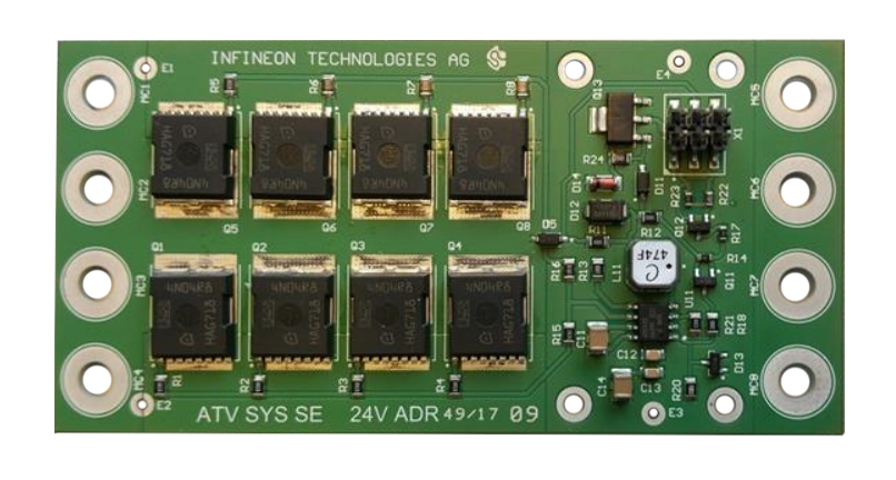 24V ADR Switch Demonstrator - Infineon Technologies | Mouser