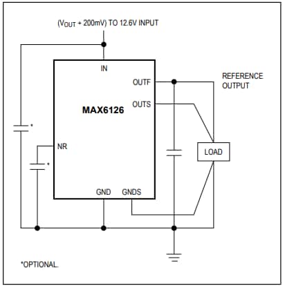 MAX6126 Voltage References - Analog Devices / Maxim Integrated | Mouser