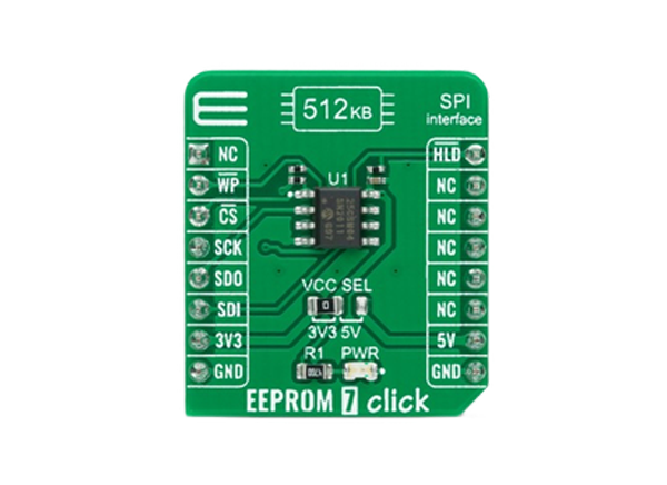 EEPROM 7 Click - Mikroe | Mouser