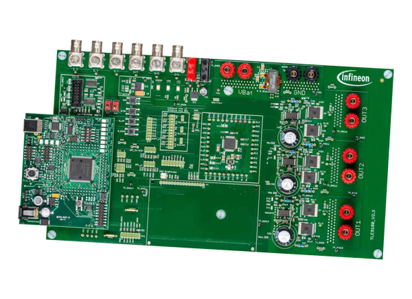 EVAL_TLE9180D-31QK Evaluation Board - Infineon Technologies | Mouser