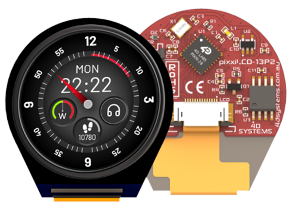 pixxiLCD Smart Display Modules - 4D Systems | Mouser
