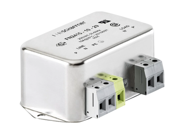 FN2415 Single-Phase EMC Filters - Schaffner | Mouser