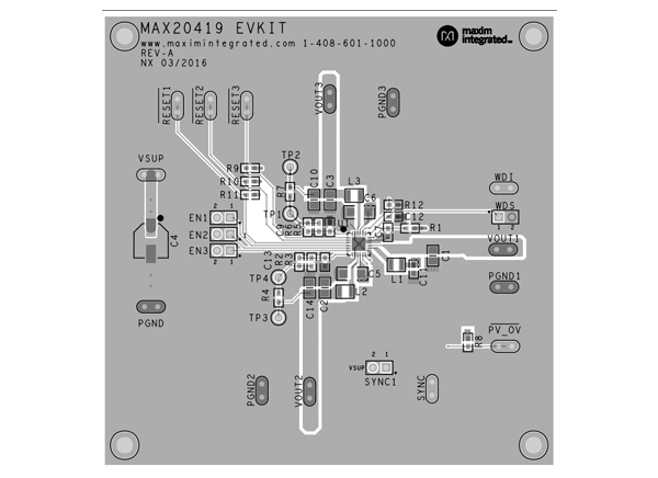 MAX20419EVKIT PMIC Evaluation Kit - Analog Devices / Maxim Integrated ...