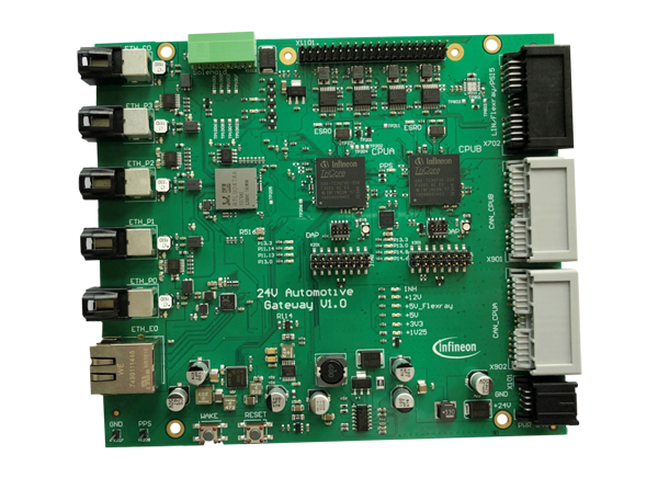 KITA2GTC39724VGTW 24V Automotive Gateway Board - Infineon Technologies ...