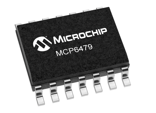 MCP6477 & MCP6479 3MHz Operational Amplifiers - Microchip Technology | Mouser