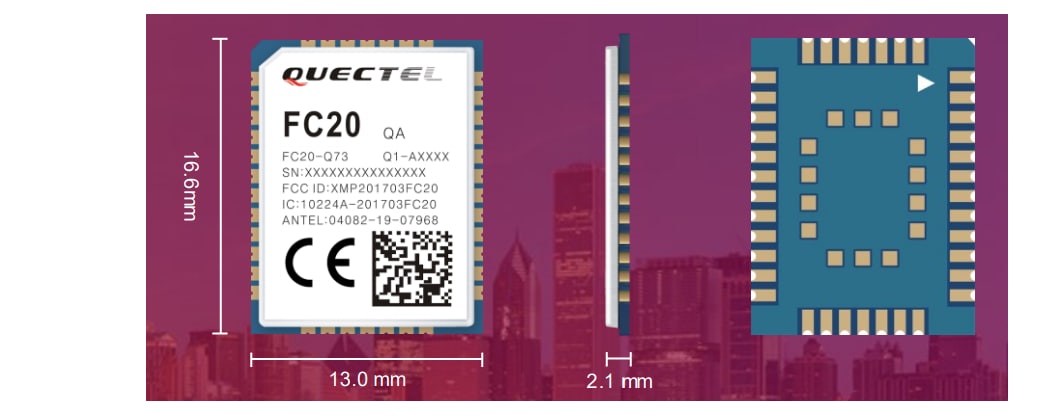 FC20 & FC30 Wi-Fi® Modules - Quectel | Mouser