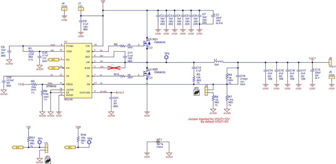 MIC2128 High Power Evaluation Board (ADM01006) - Microchip Technology | Mouser