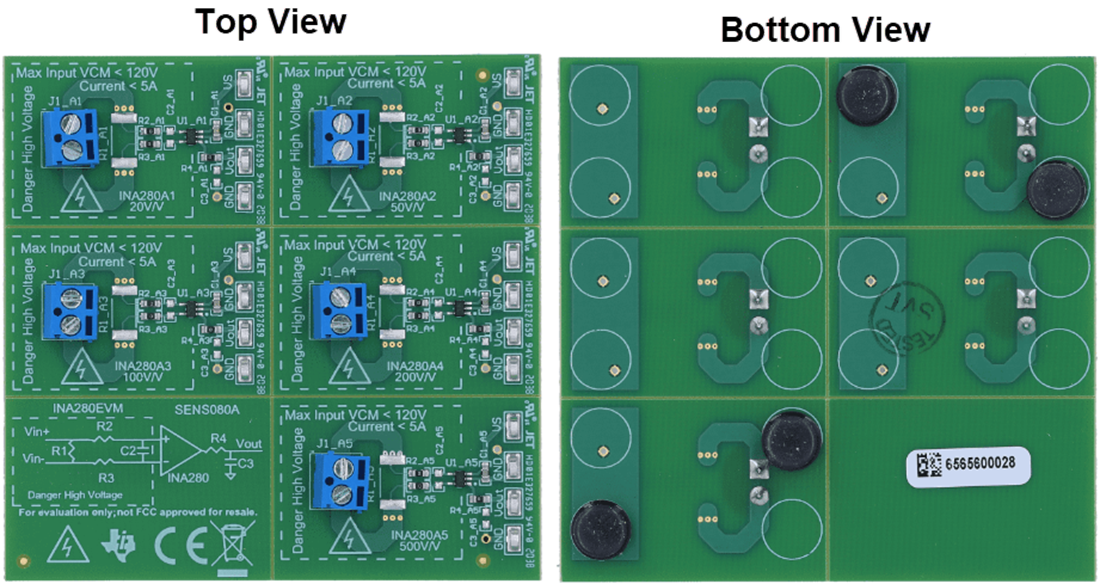 INA280EVM Current Sensing Evaluation Module - TI | Mouser