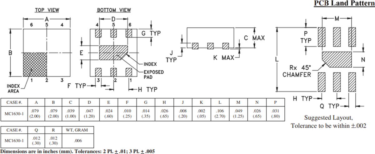 MTY2-243+ MMIC Balun RF Transformer - Mini-Circuits | Mouser