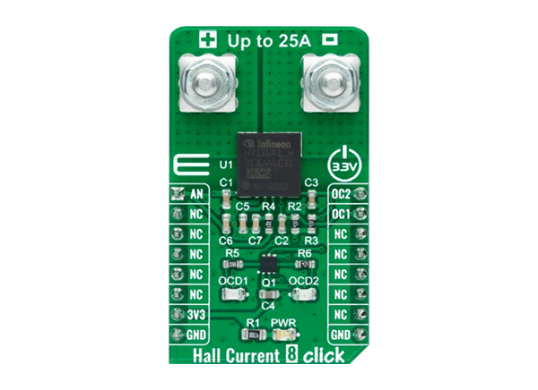 Hall Current 8 Click - Mikroe | Mouser