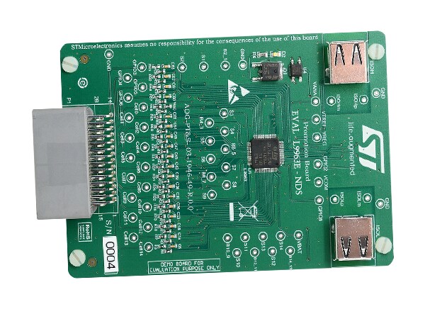 EVAL-L9963E-NDS BMS IC Evaluation Board - STMicro | Mouser