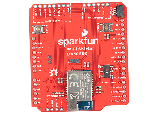 Qwiic DA16200 WiFi Shield - SparkFun | Mouser