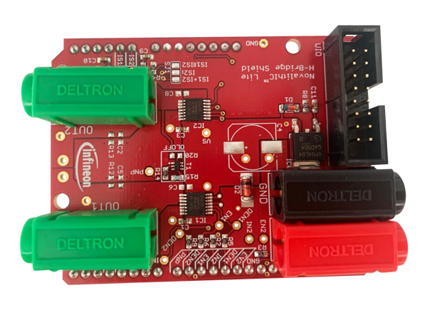 Motor Control Shield with BTN7030-1EPA for Arduino - Infineon Technologies | Mouser