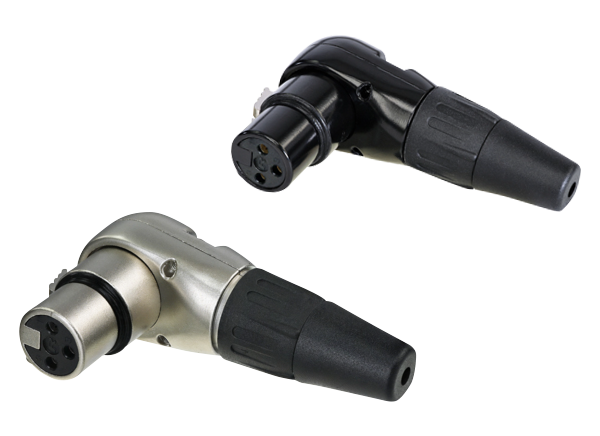 Right-Angle XLR Cable Connectors - REAN | Mouser