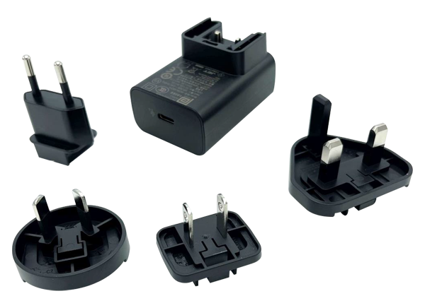 AN18V USB Type C Interchangeable AC Plug Adapters - Phihong | Mouser