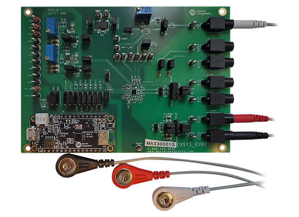 MAX30001GEVKIT Evaluation Kit - Analog Devices / Maxim Integrated | Mouser