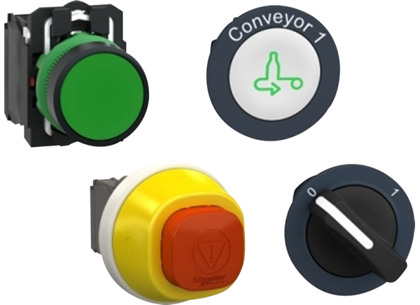 Harmony XB5/ZB5 Plastic Control & Signaling Units - Schneider | Mouser