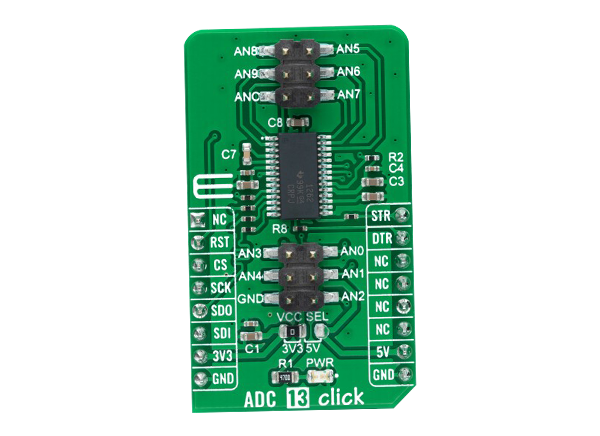 ADC 13 Click - Mikroe | Mouser