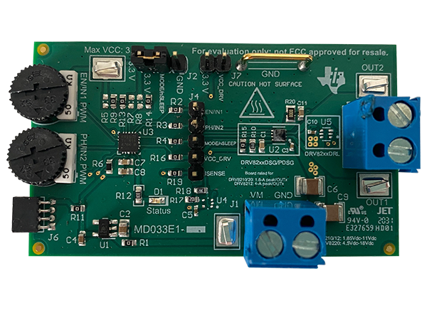 DRV8220EVM Driver Evaluation Module (EVM) - TI | Mouser