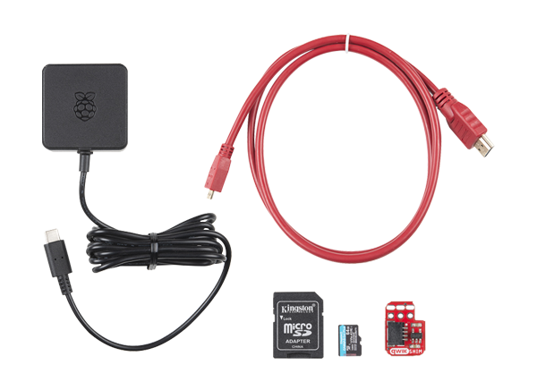 Kit 17237 Raspberry Pi 4 Basic Kit Sparkfun Mouser