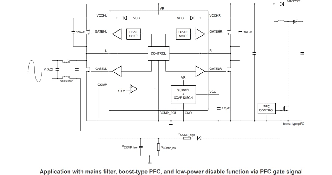 TEA2209T Active Bridge Rectifier Controller - NXP Semiconductors | Mouser