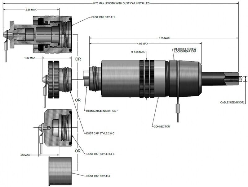 TFOCA-II 4-Channel Fiber Optic Plug Assemblies - Amphenol Fiber Systems ...