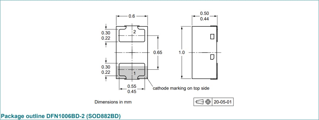 BZX8850S-Q Voltage Regulator Diodes - Nexperia | Mouser