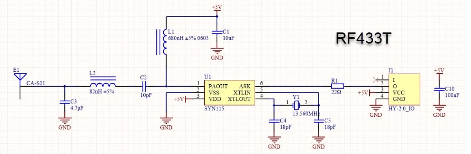 RF433T/R Modules - M5Stack | Mouser