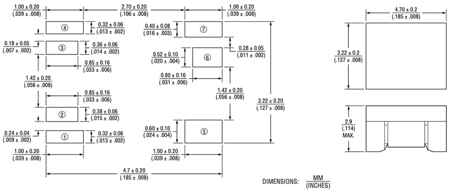 SM453230-1x1N7Y Chip LAN Transformers - Bourns | Mouser
