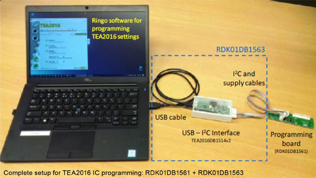 RDK01DB1563 USB-I2C Programming Interface - NXP Semiconductors | Mouser