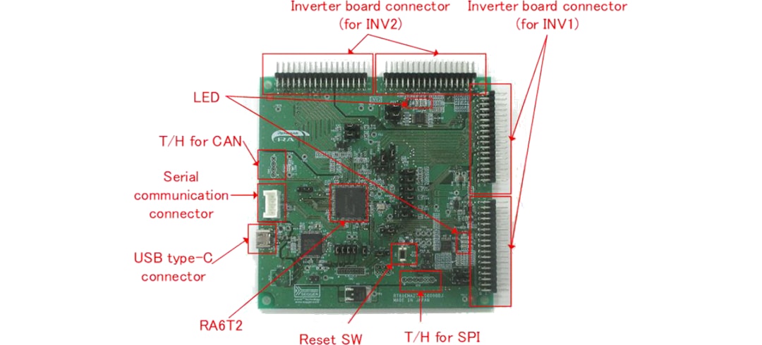 RA6T2 Motor Control Kit - Renesas | Mouser