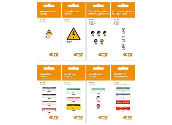 Preprinted Label Kits - TE | Mouser