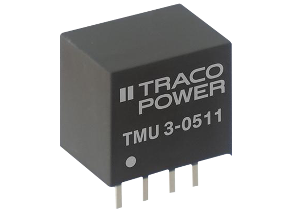 TMU 3 3W Isolated DC/DC Converters - TRACO | Mouser