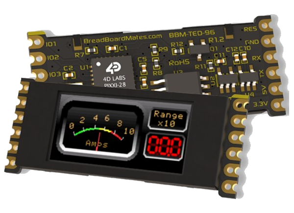 TED-96 Display Module - BreadBoard Mates | Mouser