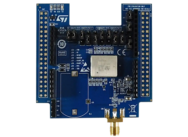 X-NUCLEO-GNSS2A1 GNSS Evaluation Expansion Board - STMicro | Mouser