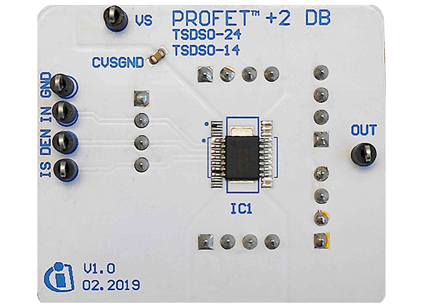 BTS7008-1EPP PROFET+2 Daughter Board - Infineon Technologies | Mouser