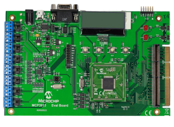 MCP3913 Evaluation Board (ADM00522) - Microchip Technology | Mouser