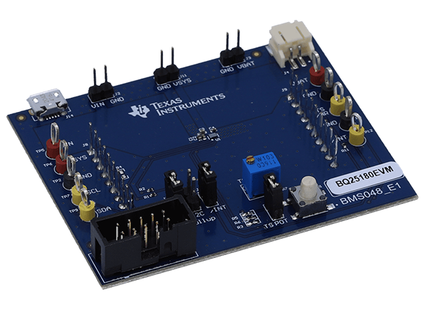 bq25180EVM Charger Evaluation Module (EVM) - TI | Mouser