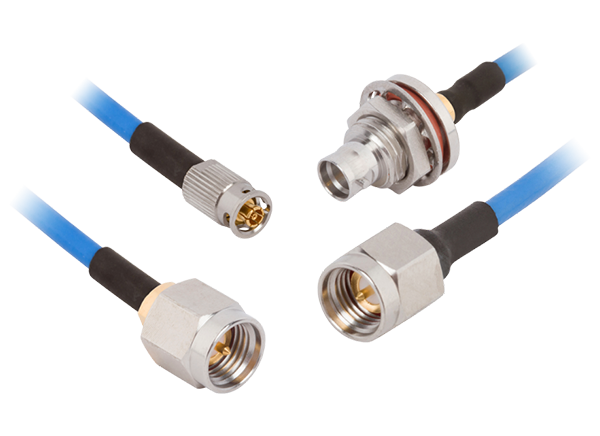 SMPM QB to SMA Cable Assemblies - Amphenol / SV Microwave | Mouser