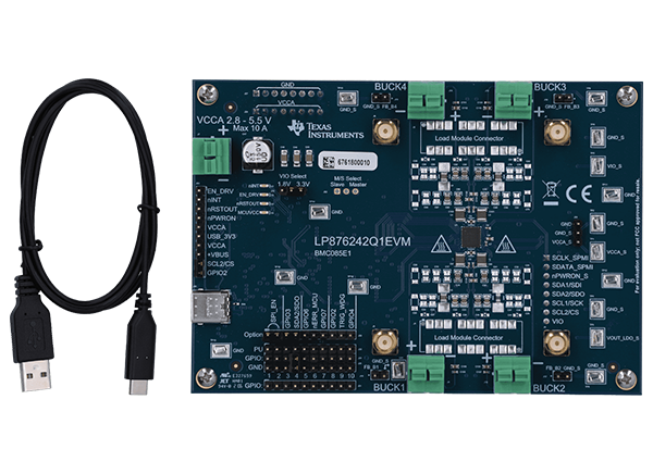 LP876242Q1EVM PMIC Evaluation Module - TI | Mouser